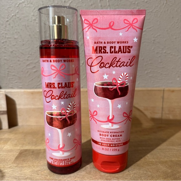 Bath & Body Works | Bath & Body | Nwt Mrs Claus Cocktail Hydration ...